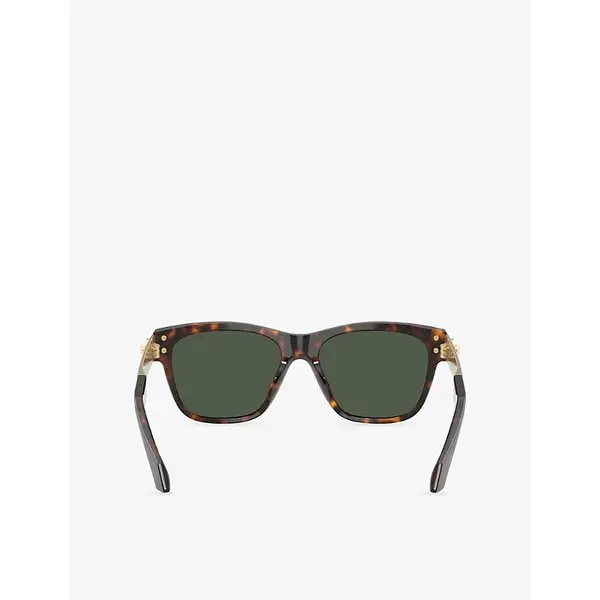 Versace Ve4527u Square-frame Tortoiseshell Acetate Sunglasses