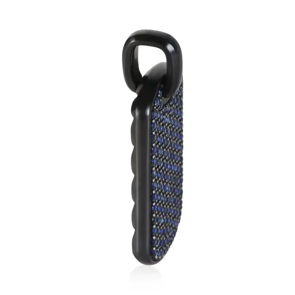David Yurman Sapphire 35mm Chevron Tag Pendant