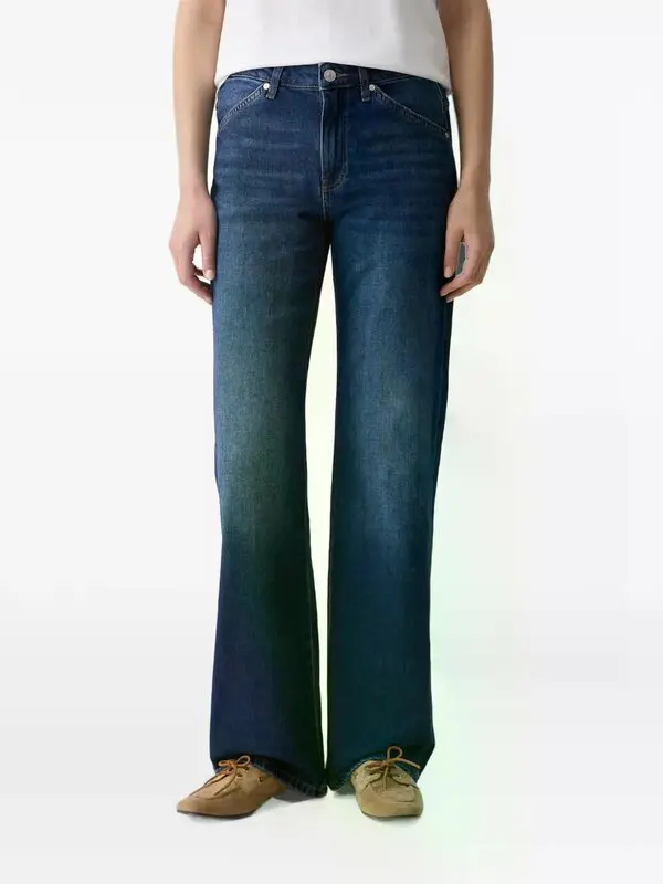 JOOP! Logo-patch Wide-leg Jeans