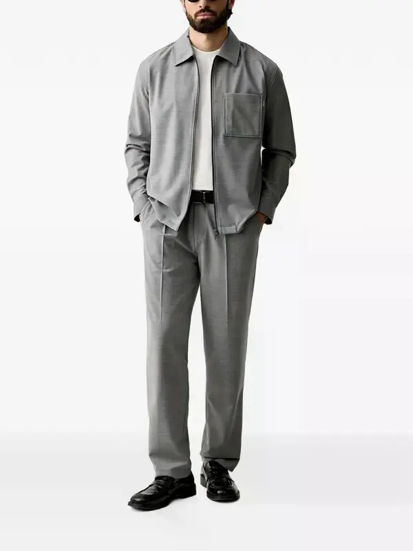 JOOP! Zip-up Patch-pocket Shirt