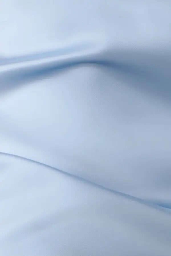 Meshki Sydney Straight Leg Satin Pants - Blue