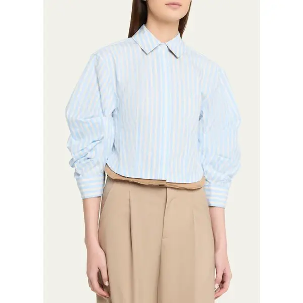 Simkhai Boone Stripe Combo Shirt