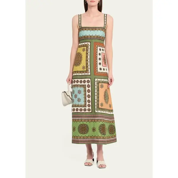 ALEMAIS Contina Midi Day Dress