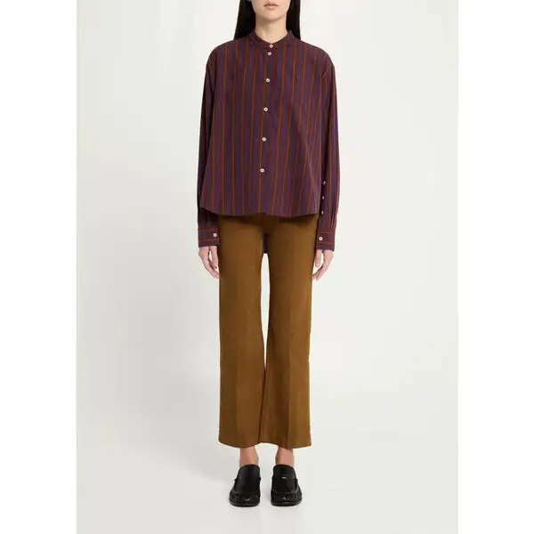 JAMIE HALLER The Kenickie Blind Crease Wide-leg Jeans