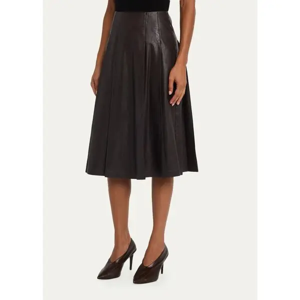 Commando Faux Leather Midi Skirt