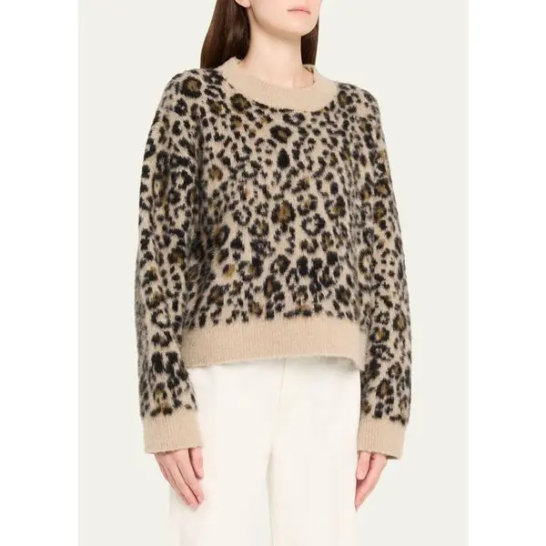 NILI LOTAN Zamira Cashmere Crewneck Sweater
