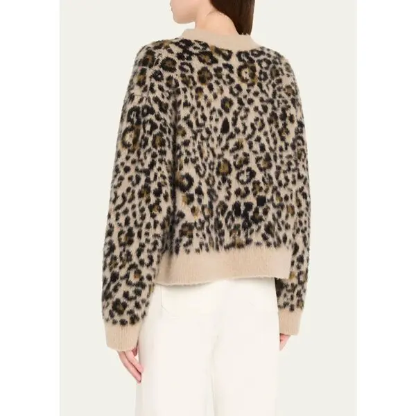 NILI LOTAN Zamira Cashmere Crewneck Sweater