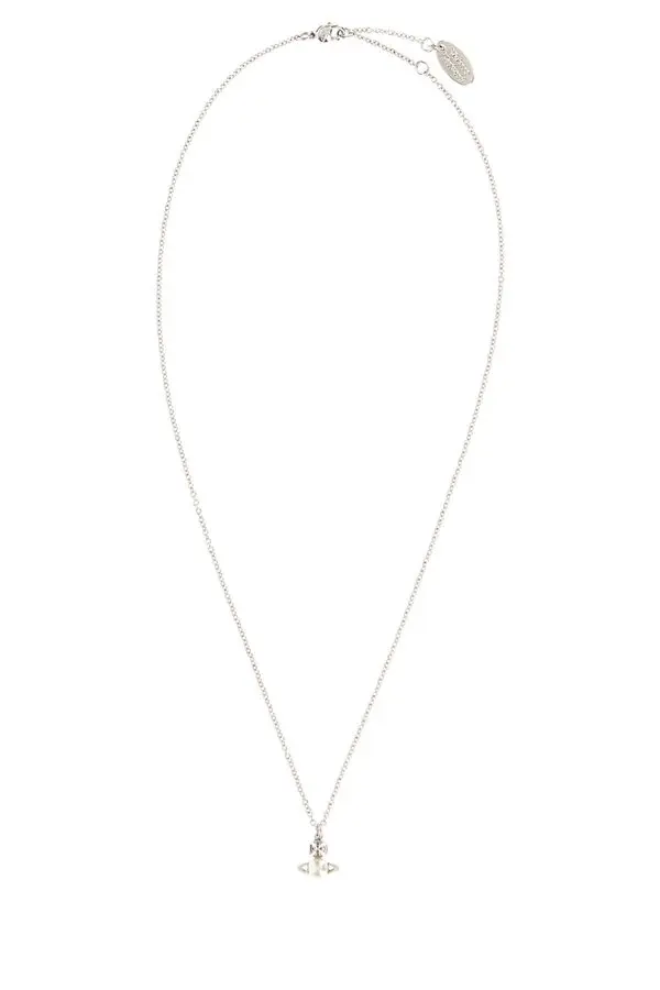 VIVIENNE WESTWOOD Balbina Necklace With Adjustable Fit - Silver