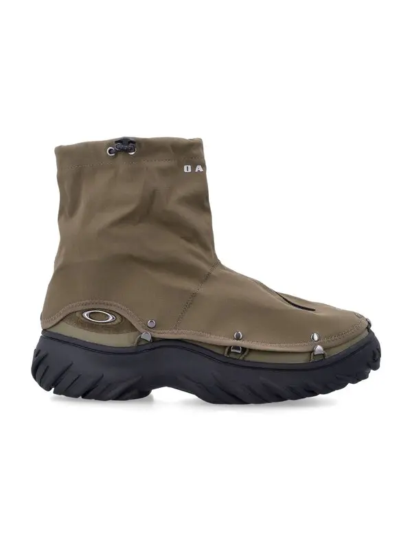Oakley Meridian Low Ext Suede Hiking Shoes With Removable Waterproof Gaiter - Deep Olive