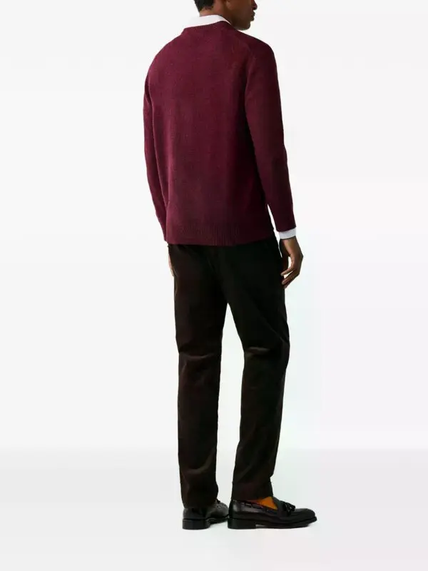 HACKETT  V-neck Lambswool Sweater