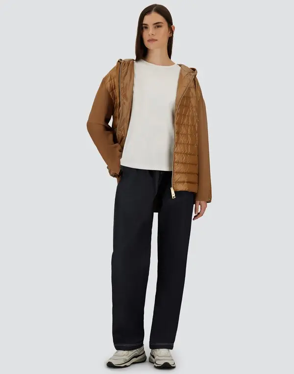 Herno Hooded Jacket In Pure Cotton And Nylon Ultralight