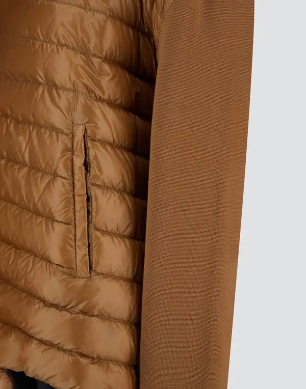 Herno Hooded Jacket In Pure Cotton And Nylon Ultralight
