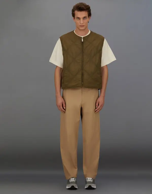 Herno Barrel-fit Trousers In Comfort Tech Twill
