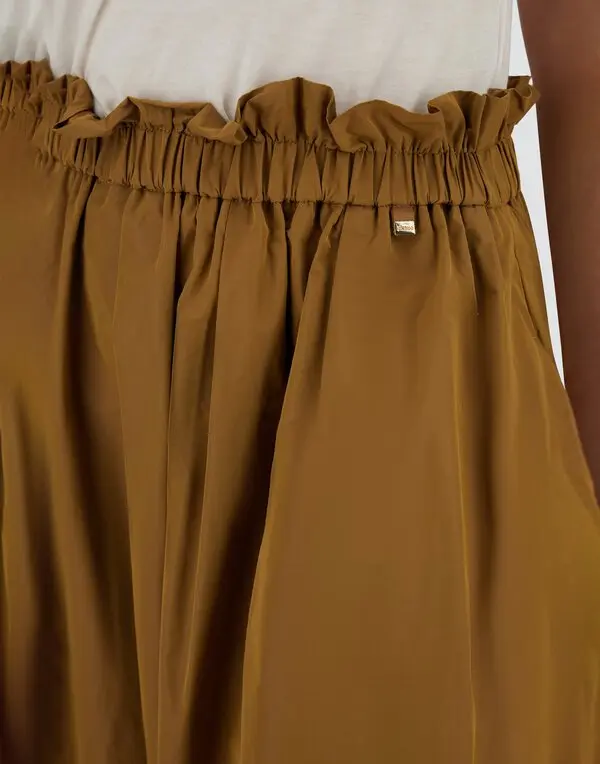 Herno New Techno Taffeta Skirt