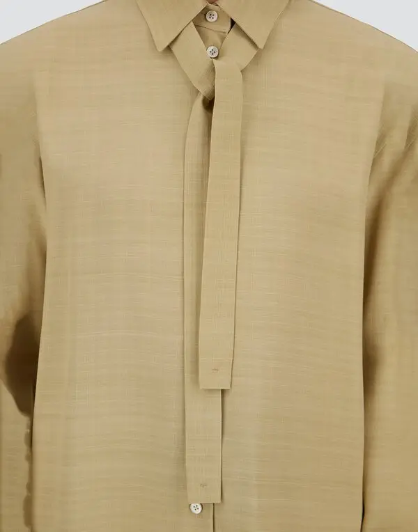 Herno Shirt In Textured Viscose