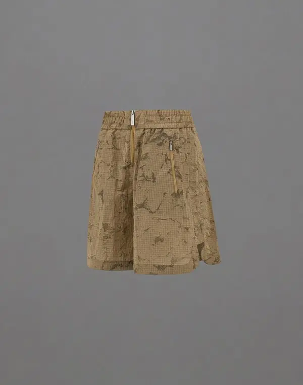Herno Shorts In Water Jacquard