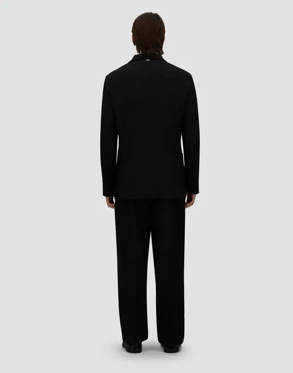 Herno Blazer In Slubbing Linen