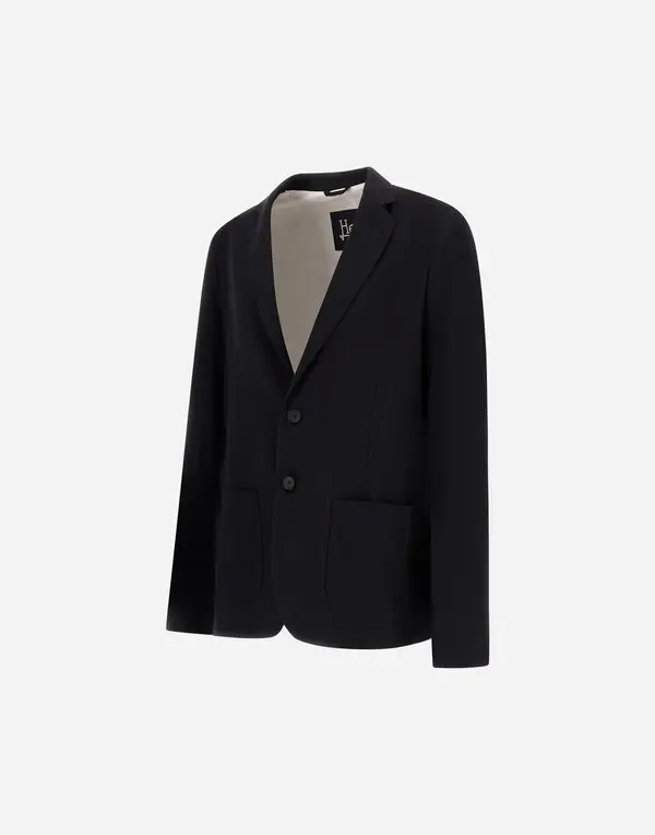 Herno Blazer In Slubbing Linen