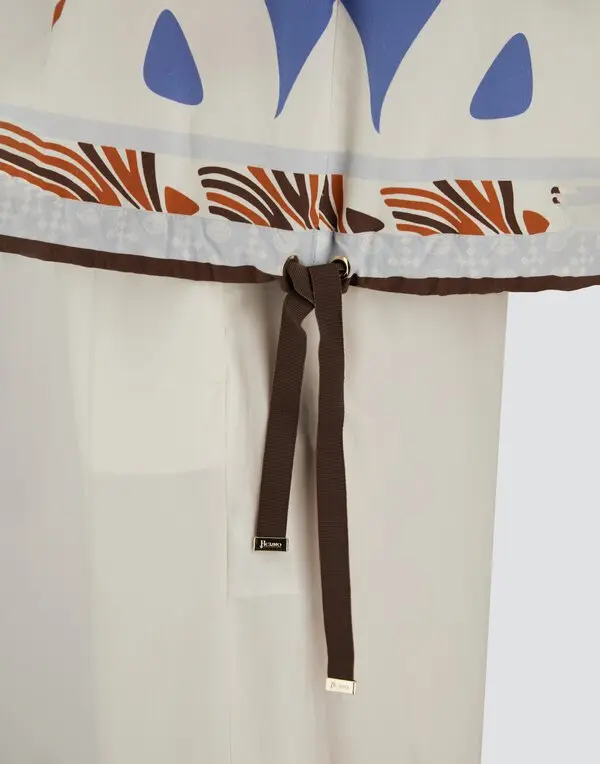 Herno Top In Summer Print Cotton