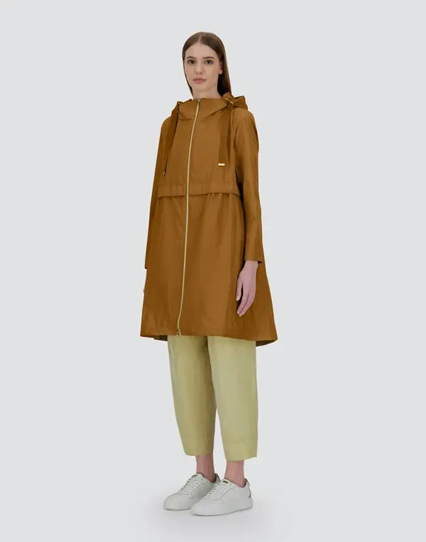 Herno New Techno Taffeta Long Parka