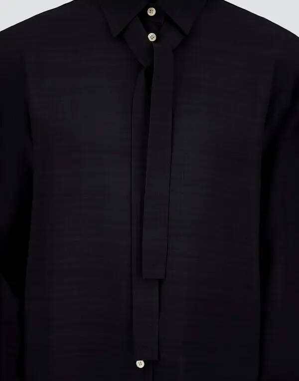 Herno Shirt In Textured Viscose