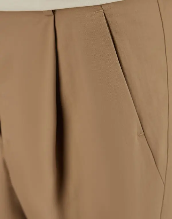 Herno Trousers In Tech-cotton Twill