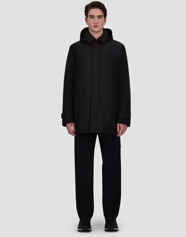 Herno Long Parka In 2-layer Windstopper