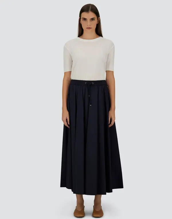Herno Light Nylon Stretch Skirt