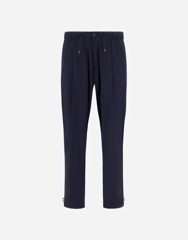 Herno Resort Trousers In Lightweight Stretch Nylon