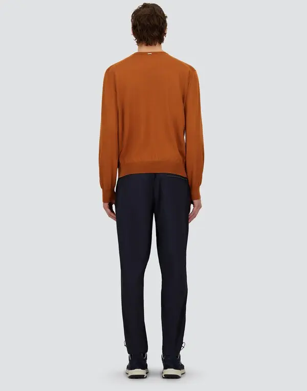 Herno Resort Trousers In Lightweight Stretch Nylon