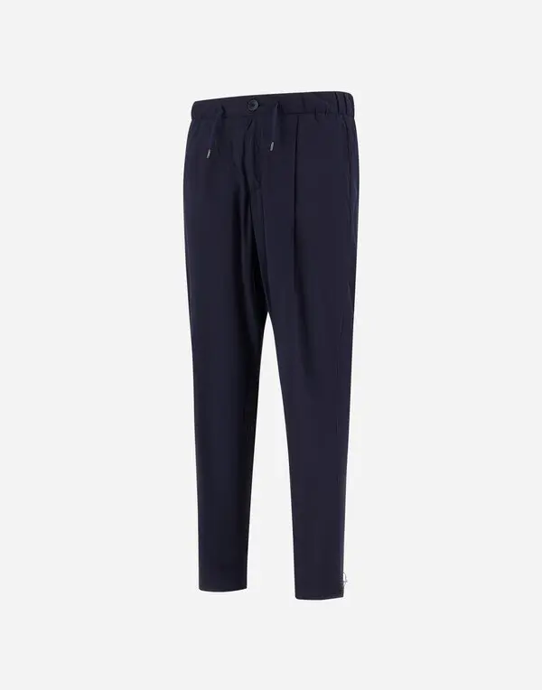 Herno Resort Trousers In Lightweight Stretch Nylon