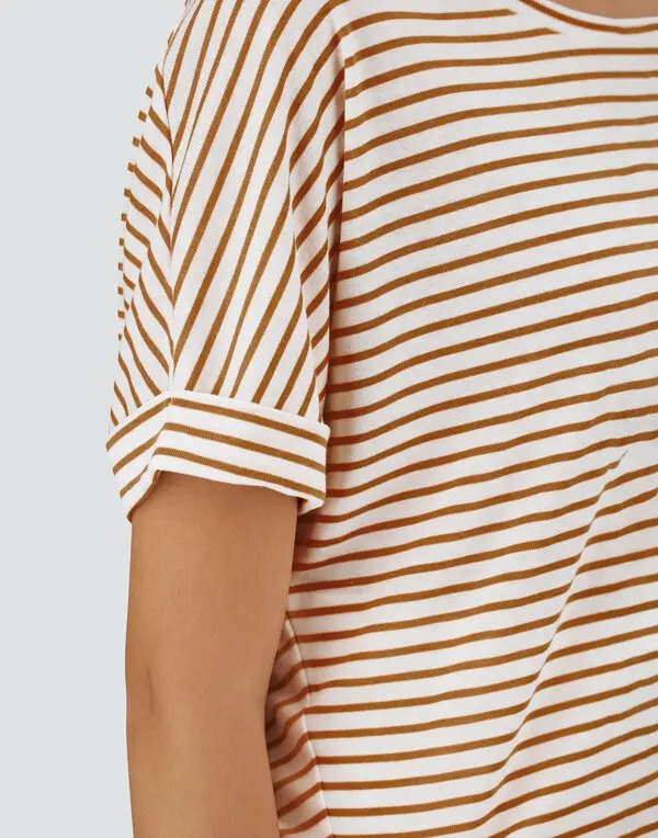 Herno T-shirt In Glam Knit Effect