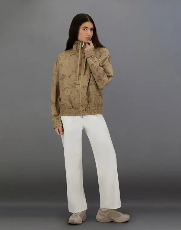 Herno Jacket In Water Jacquard