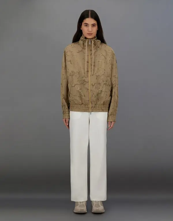 Herno Jacket In Water Jacquard