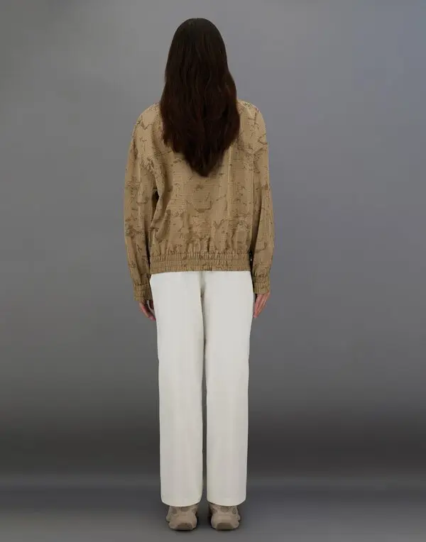 Herno Jacket In Water Jacquard