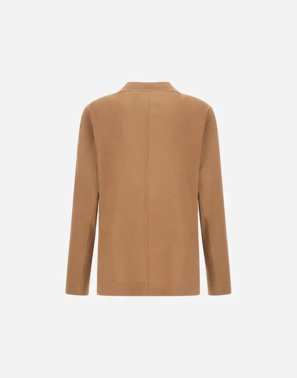 Herno Blazer In Cotton Linen Popeline