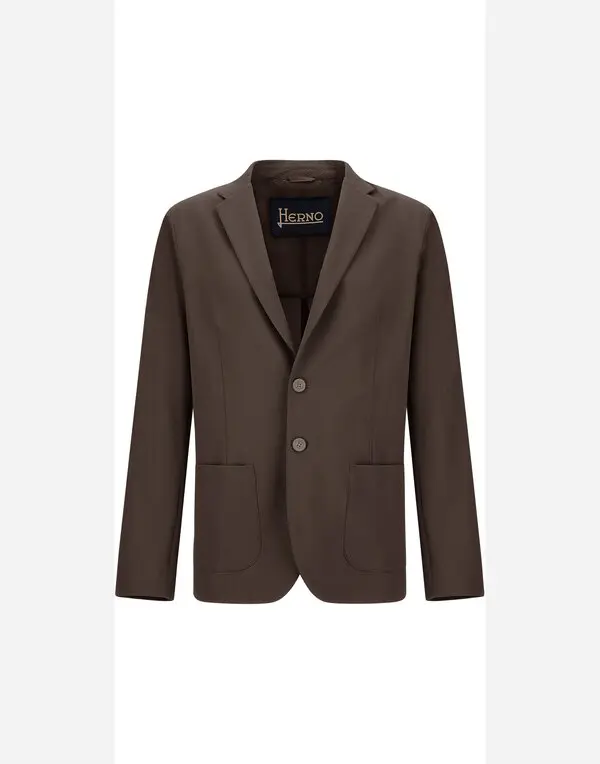 Herno Seer-crease Blazer - Brown