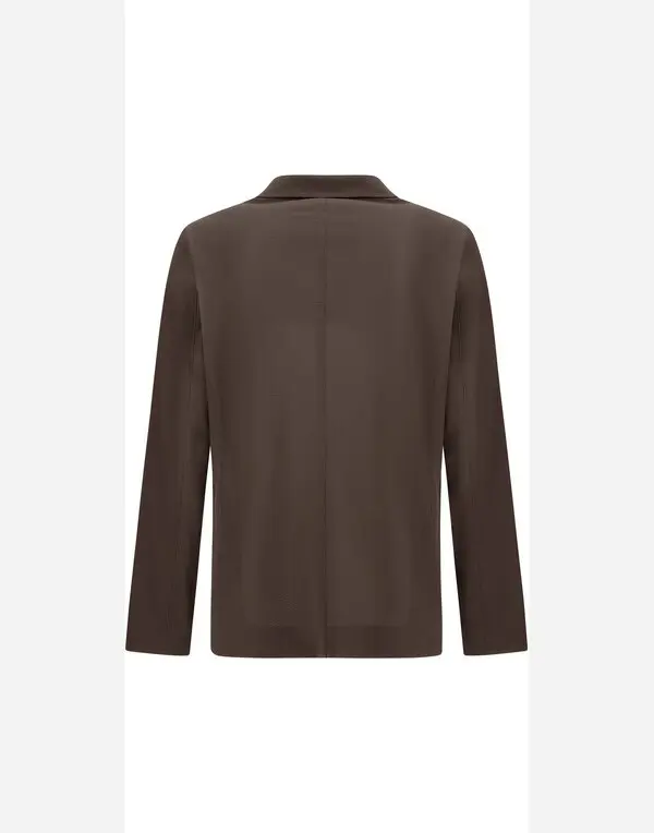 Herno Seer-crease Blazer - Brown