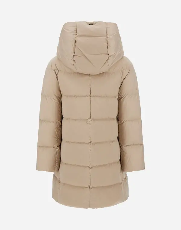Herno A-shape Jacket In Satin