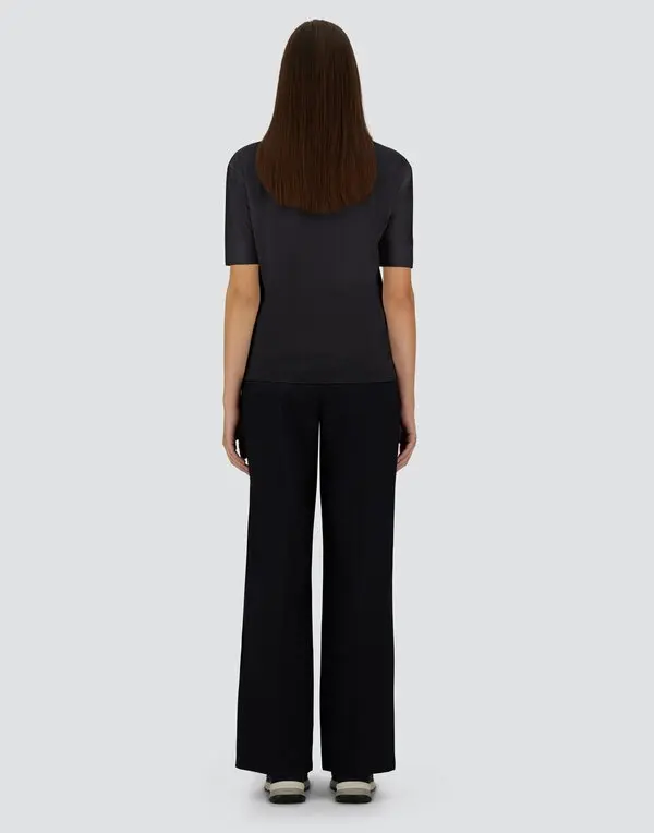 Herno T-shirt In Glam Knit Effect