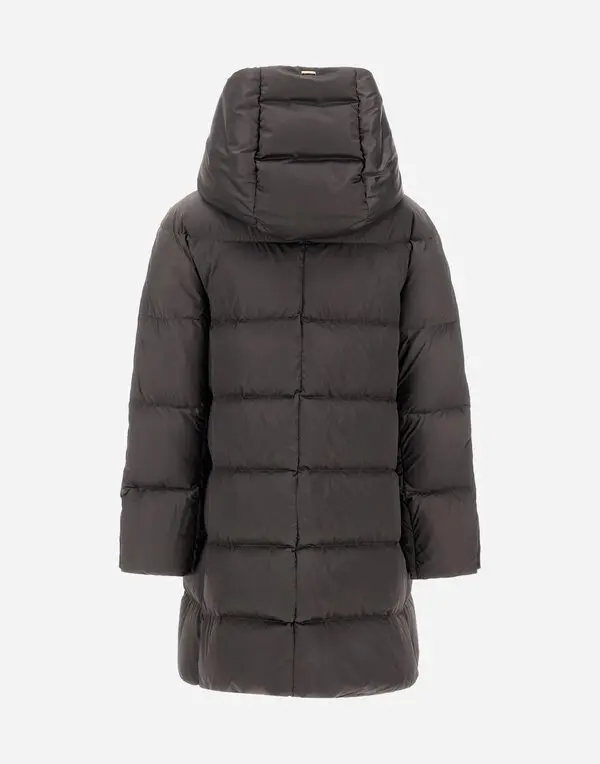 Herno A-shape Jacket In Satin