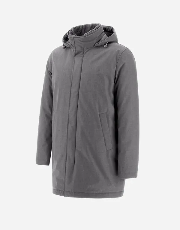 Herno Jacket In New Business And Nylon Ultralight