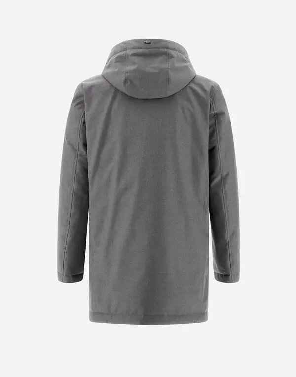 Herno Jacket In New Business And Nylon Ultralight