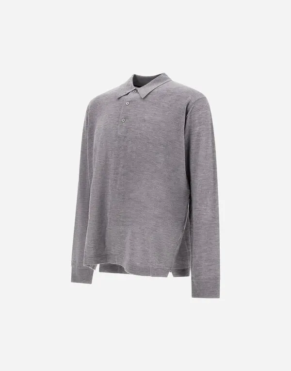 Herno Polo Shirt In Pure Cashmere