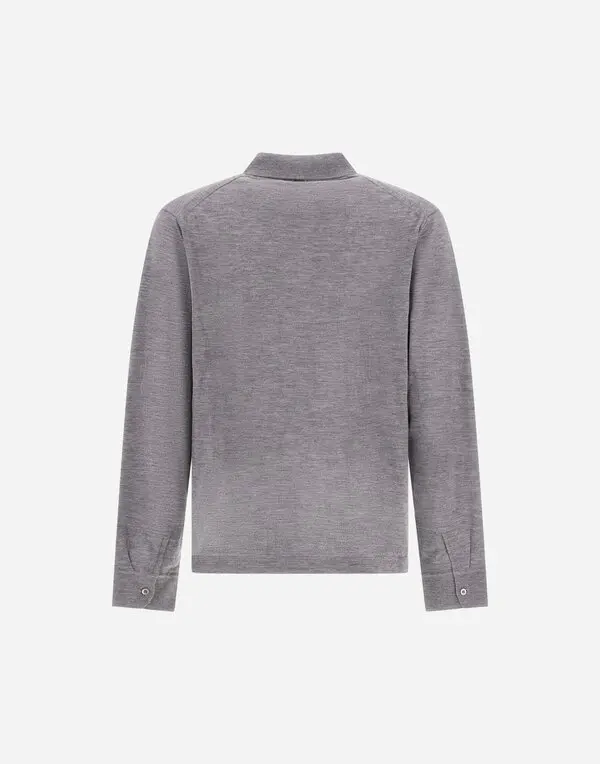 Herno Polo Shirt In Pure Cashmere
