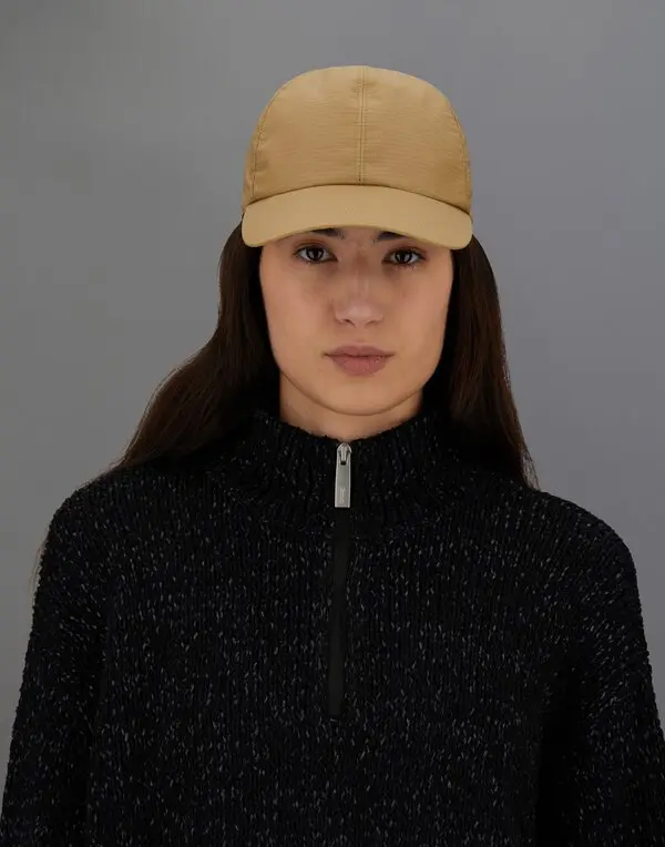 Herno Baseball Cap In Waxed Ripstop
