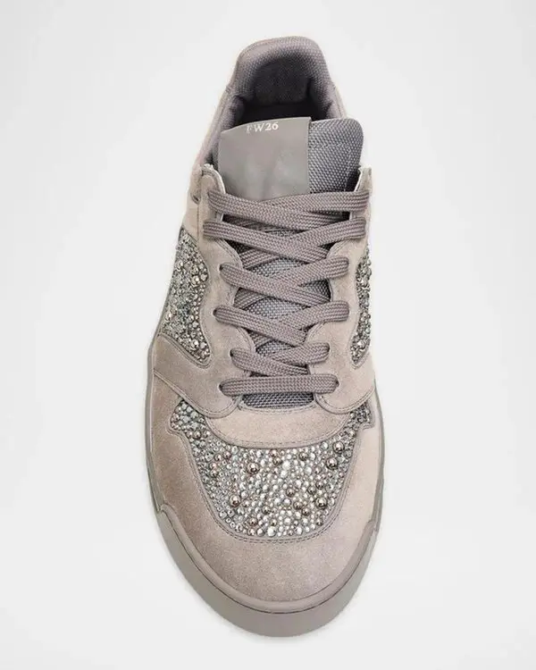 CHRISTIAN LOUBOUTIN Apos;s Bsktball 1 Perla Low-top Sneakers - Phantom Grey