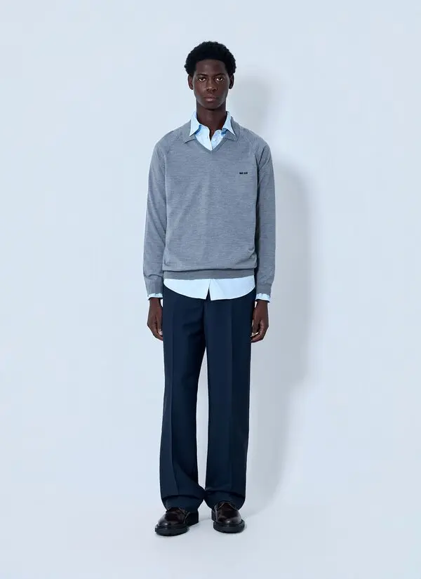 Miu Miu Tailored Wool Trousers