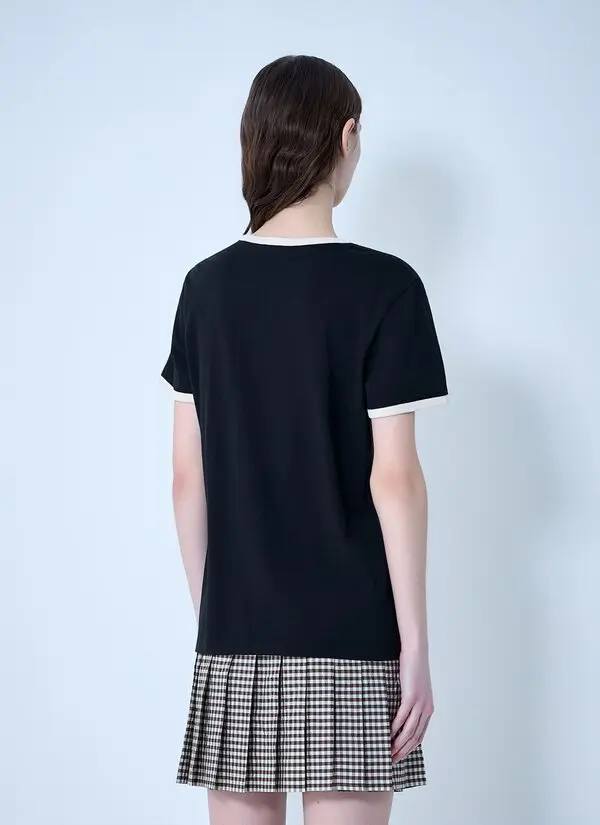 Moncler Cotton Jersey Logo T-shirt