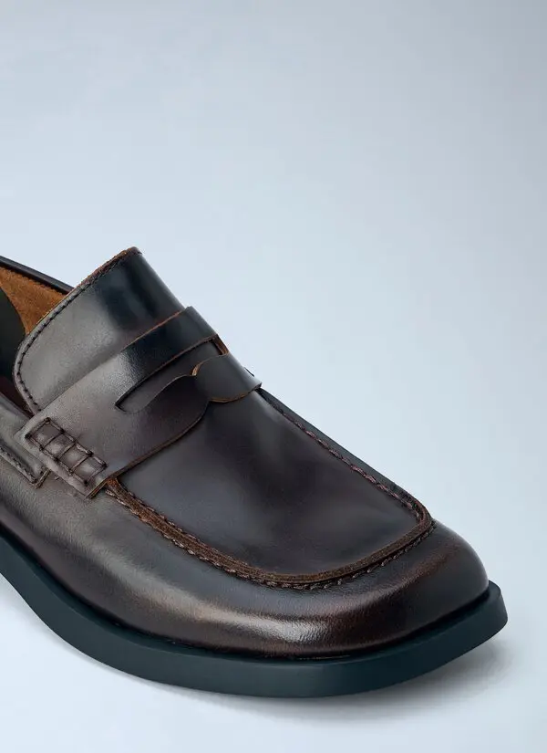 Camper Donna Leather Loafers